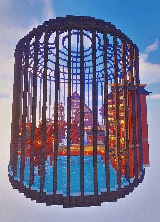 cage Minecraft Map