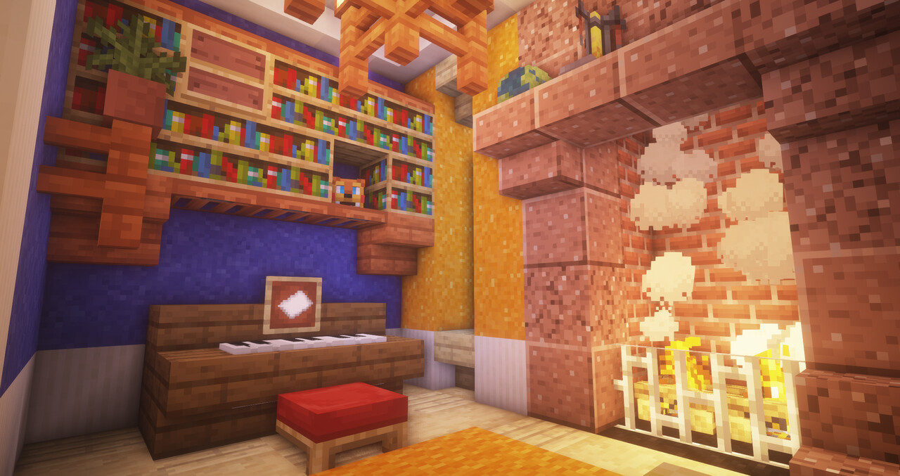 Kids' Party! - Blue Lakes [Interior Decorators Contest] Minecraft Map