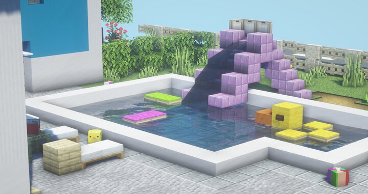 Kids' Party! - Blue Lakes [Interior Decorators Contest] Minecraft Map