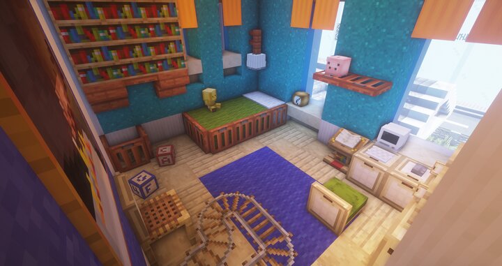 Kids' Party! - Blue Lakes [Interior Decorators Contest] Minecraft Map