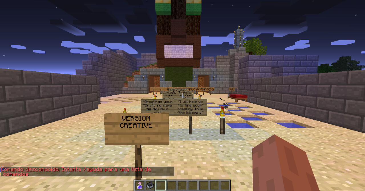 Craft Bandicoot World 1.0 Minecraft Map