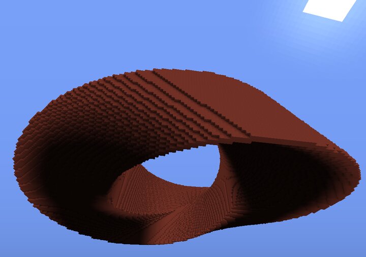 Mobius strip (schematic file version) Minecraft Map