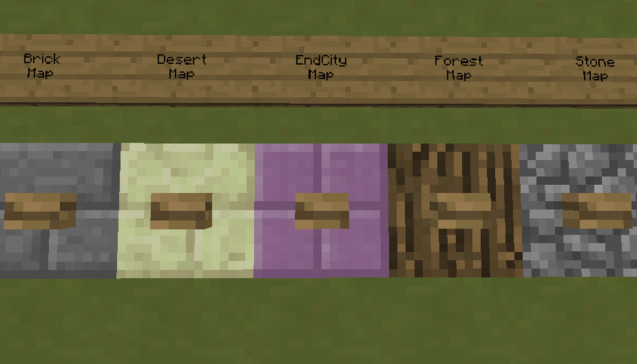 1 Chunk MiniGames Minecraft Map