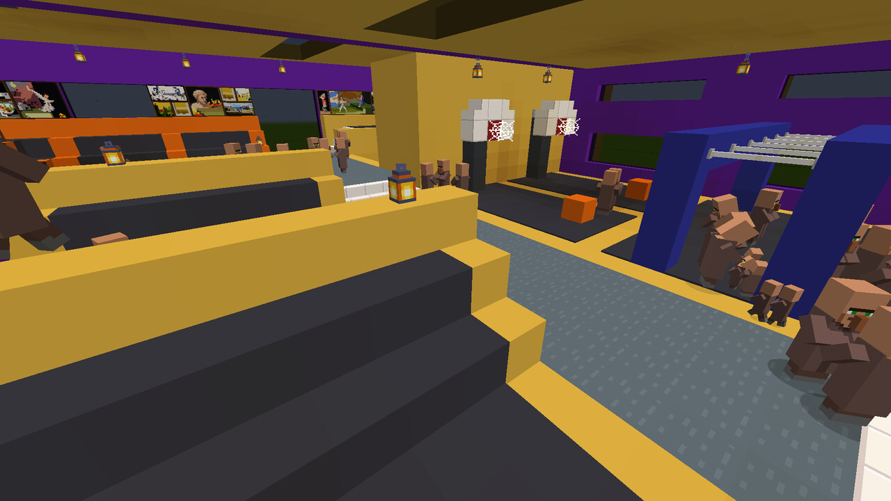 Trampoline Park Minecraft Map