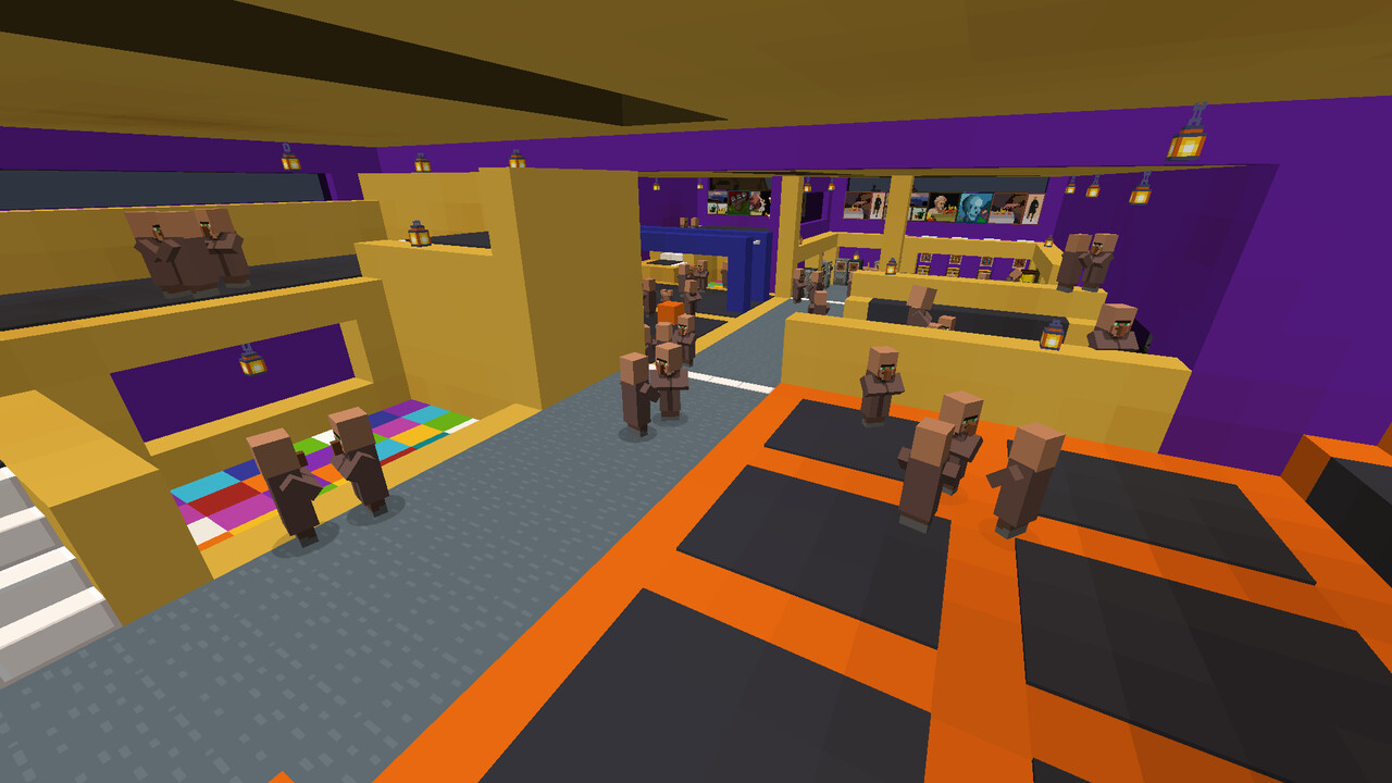 Trampoline Park Minecraft Map