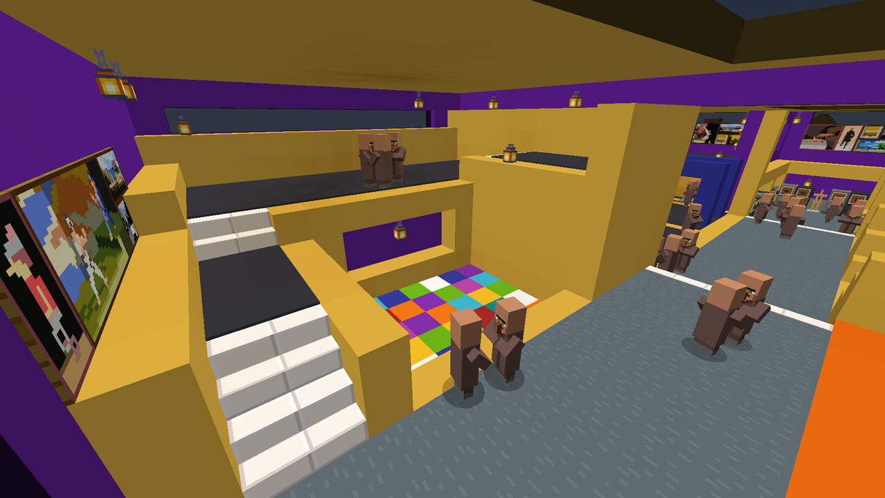 Trampoline Park Minecraft Map