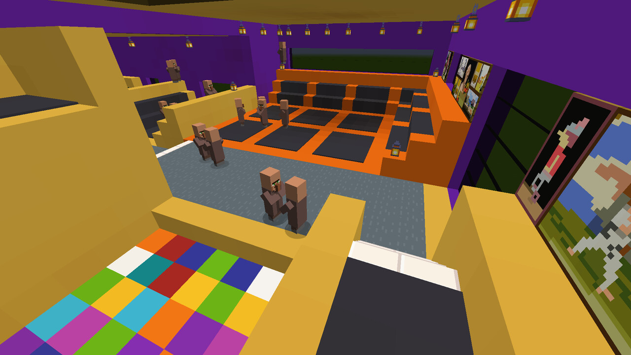 Trampoline Park Minecraft Map