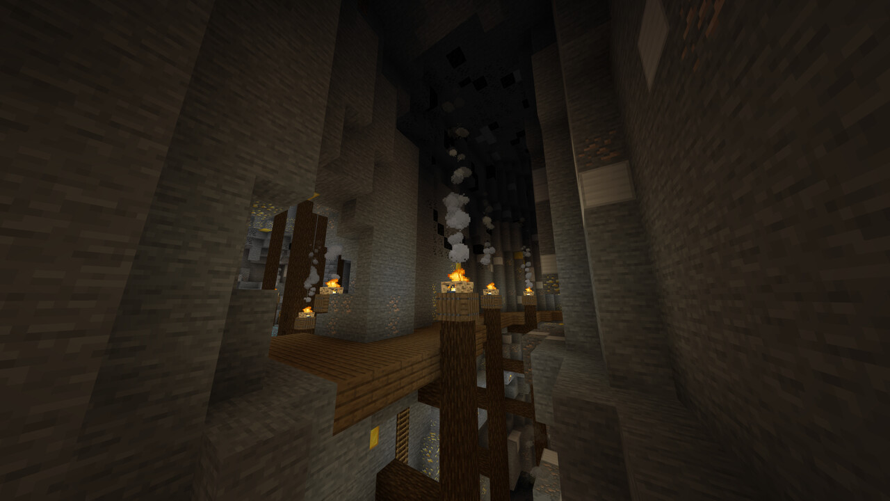 Melar Mountain Guild: Mining Settlement Minecraft Map
