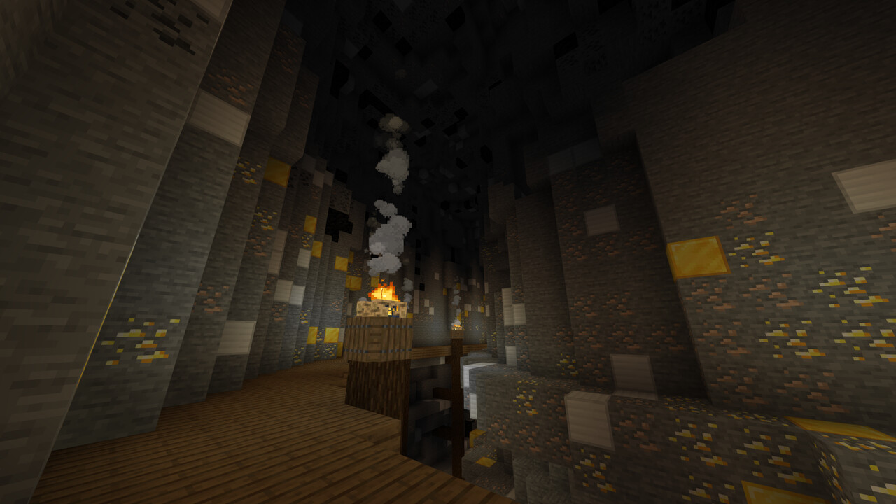 Melar Mountain Guild: Mining Settlement Minecraft Map