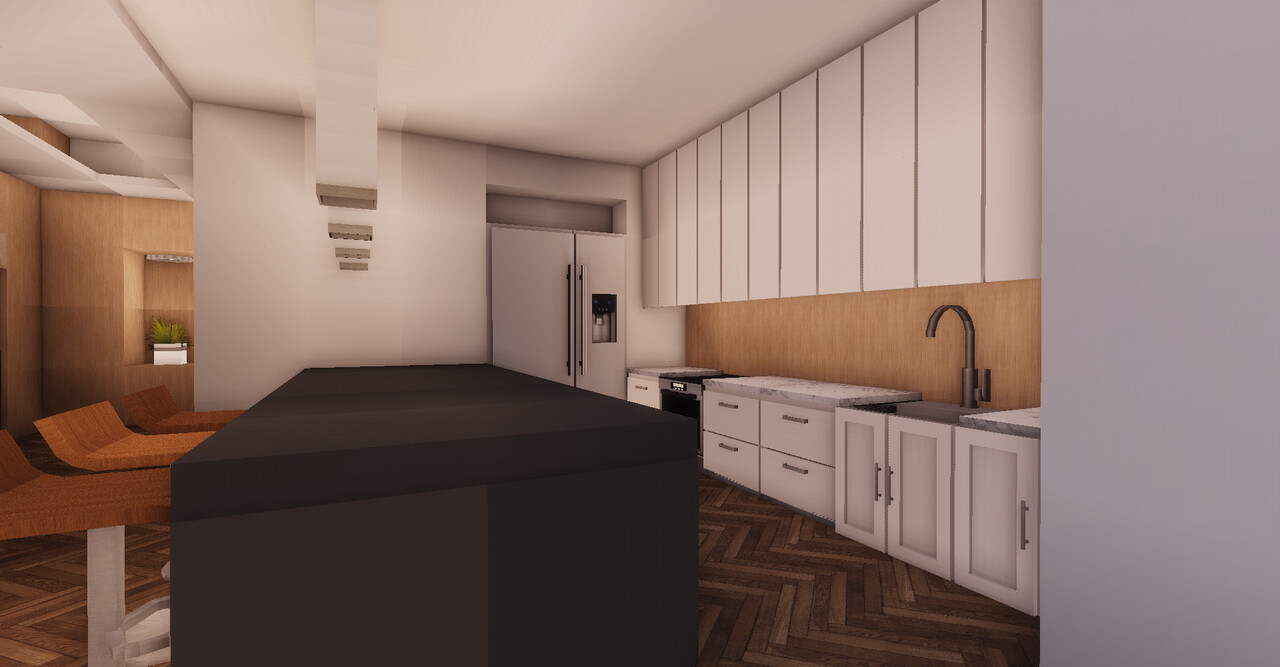 Modern Apartment Interior Design Minecraft Map