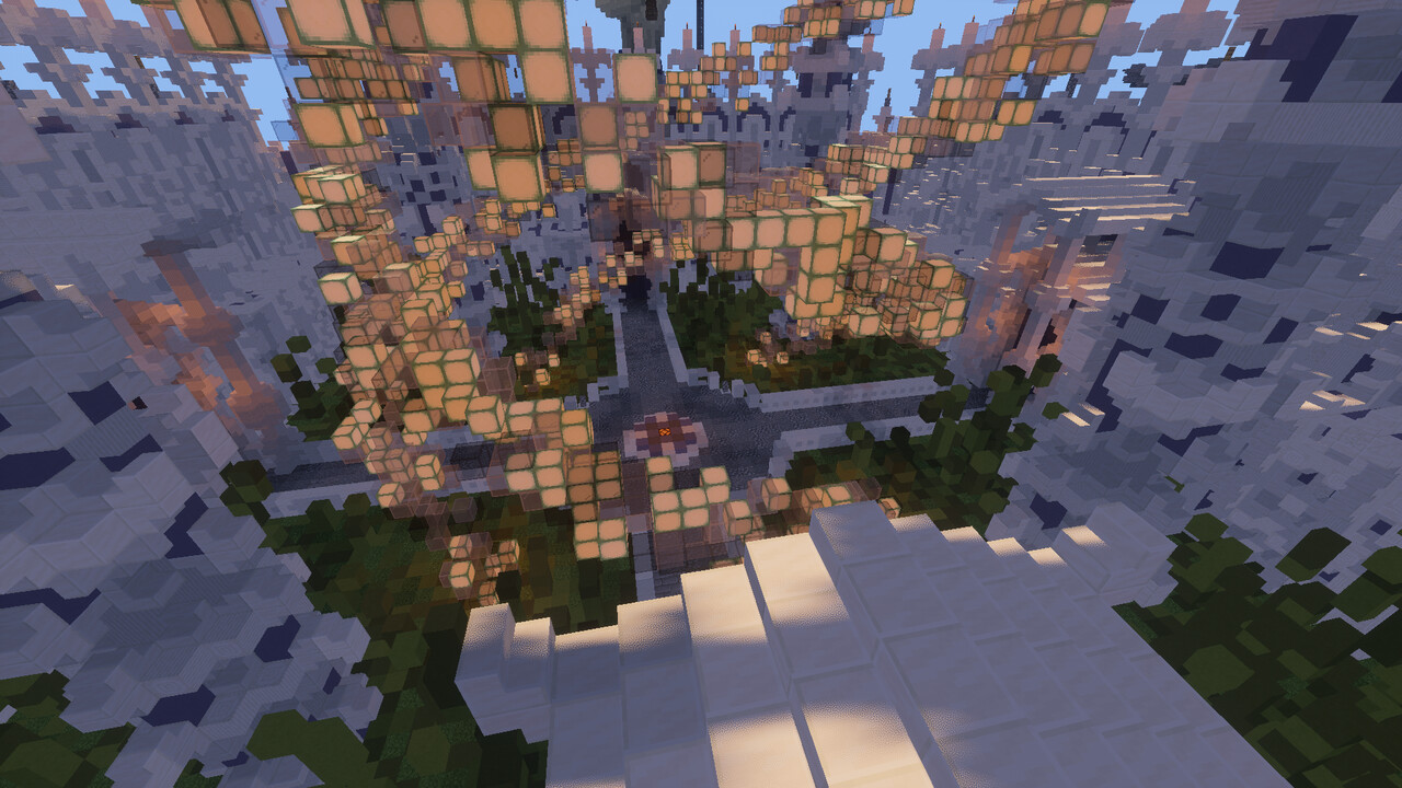 Small - 4 Portal Spawn Minecraft Map