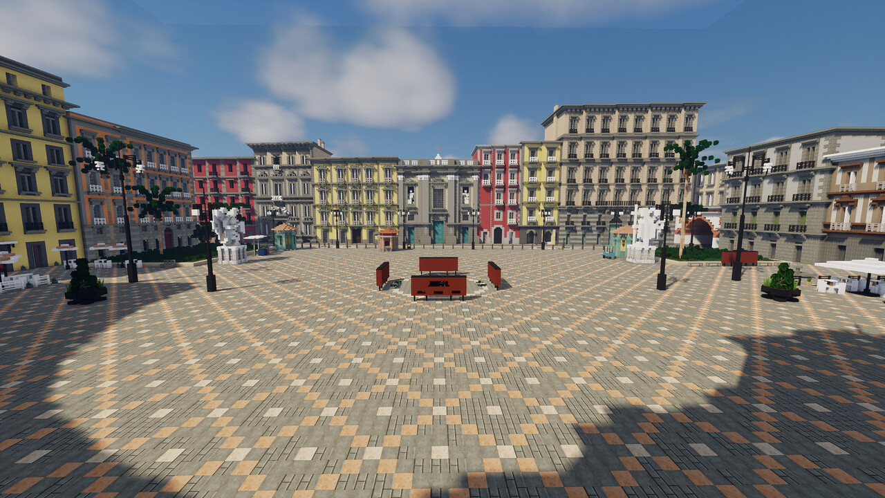 Italian themed server spawn Minecraft Map