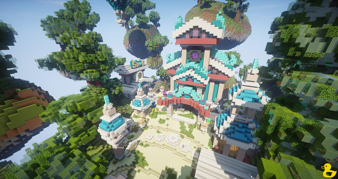 Aesthetic Spawn Minecraft Map