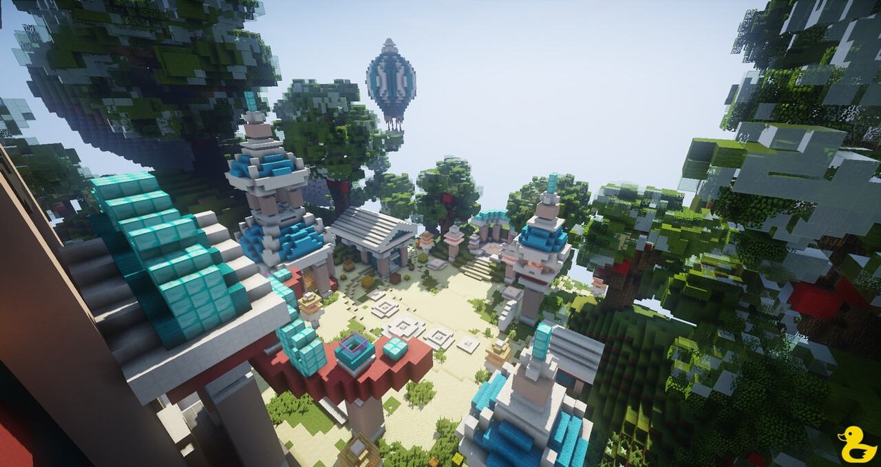 Aesthetic Spawn Minecraft Map