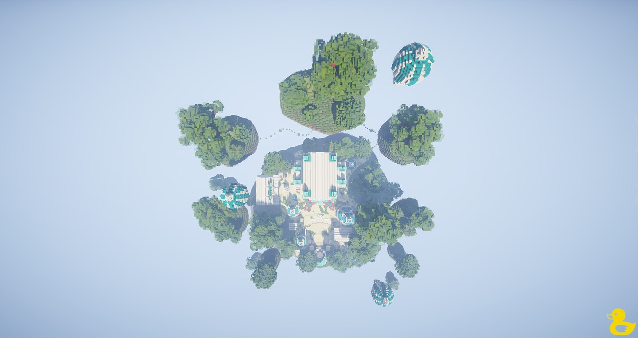 Aesthetic Spawn Minecraft Map