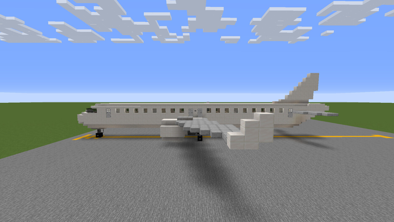 Boeing 737-800 Minecraft Map