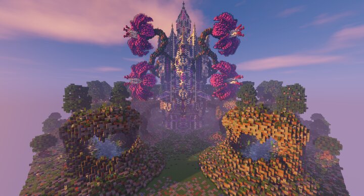 Green Metal Build Challenge Minecraft Map