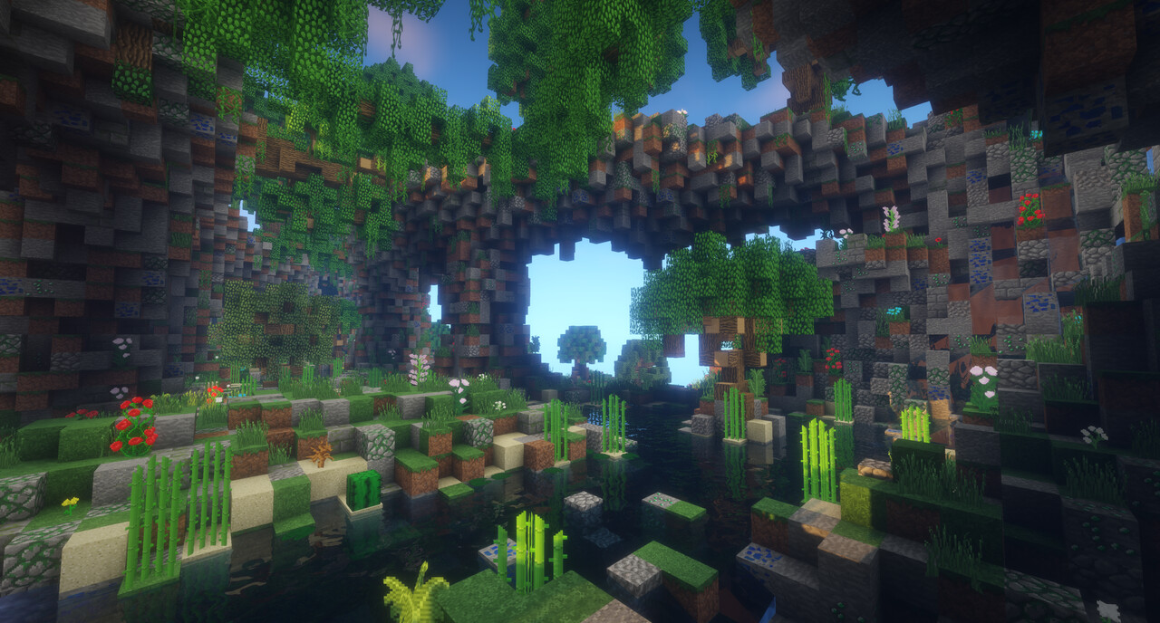 Green Metal Build Challenge Minecraft Map