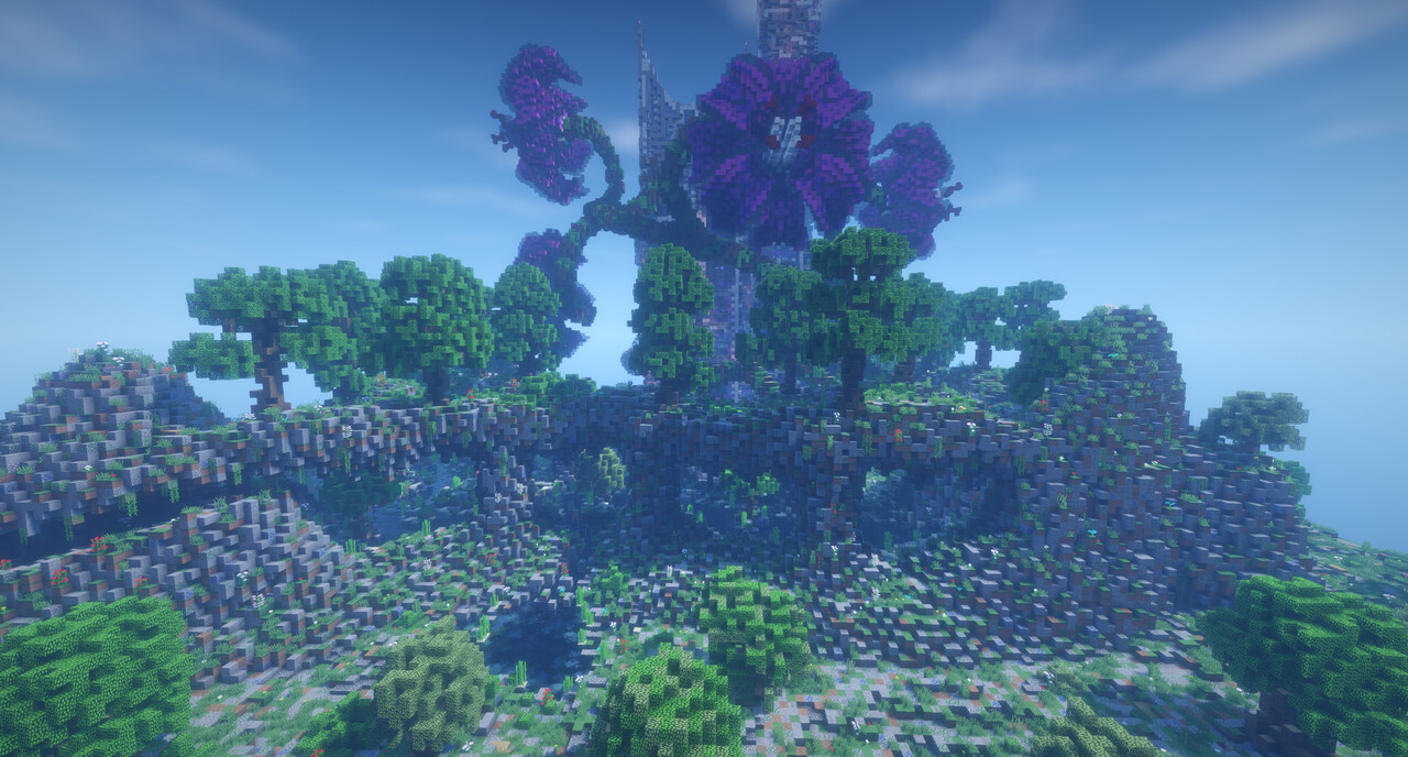 Green Metal Build Challenge Minecraft Map