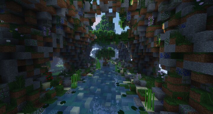 Green Metal Build Challenge Minecraft Map