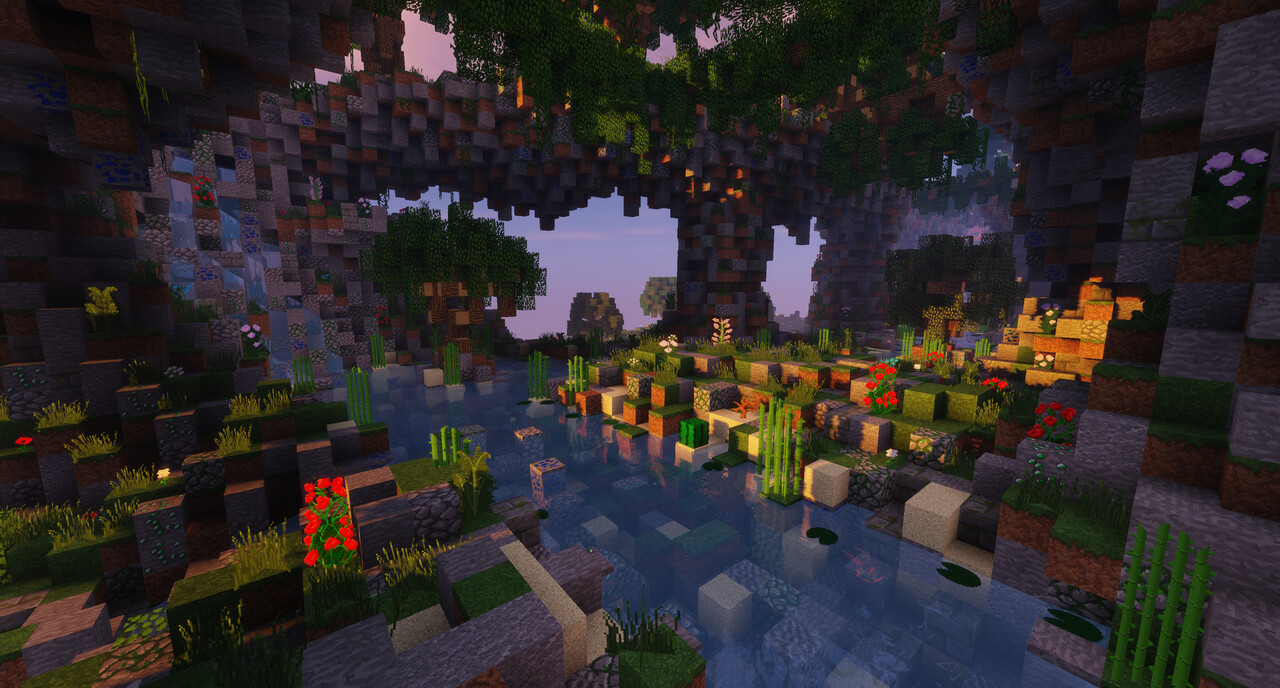 Green Metal Build Challenge Minecraft Map