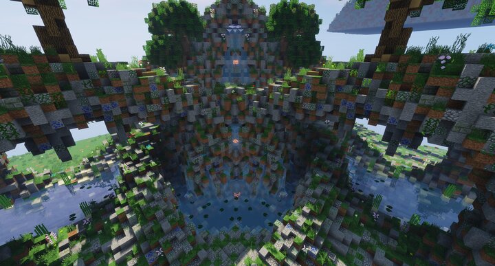 Green Metal Build Challenge Minecraft Map