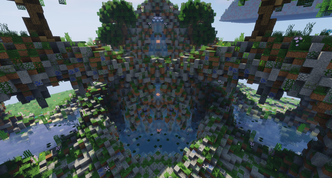 Green Metal Build Challenge Minecraft Map