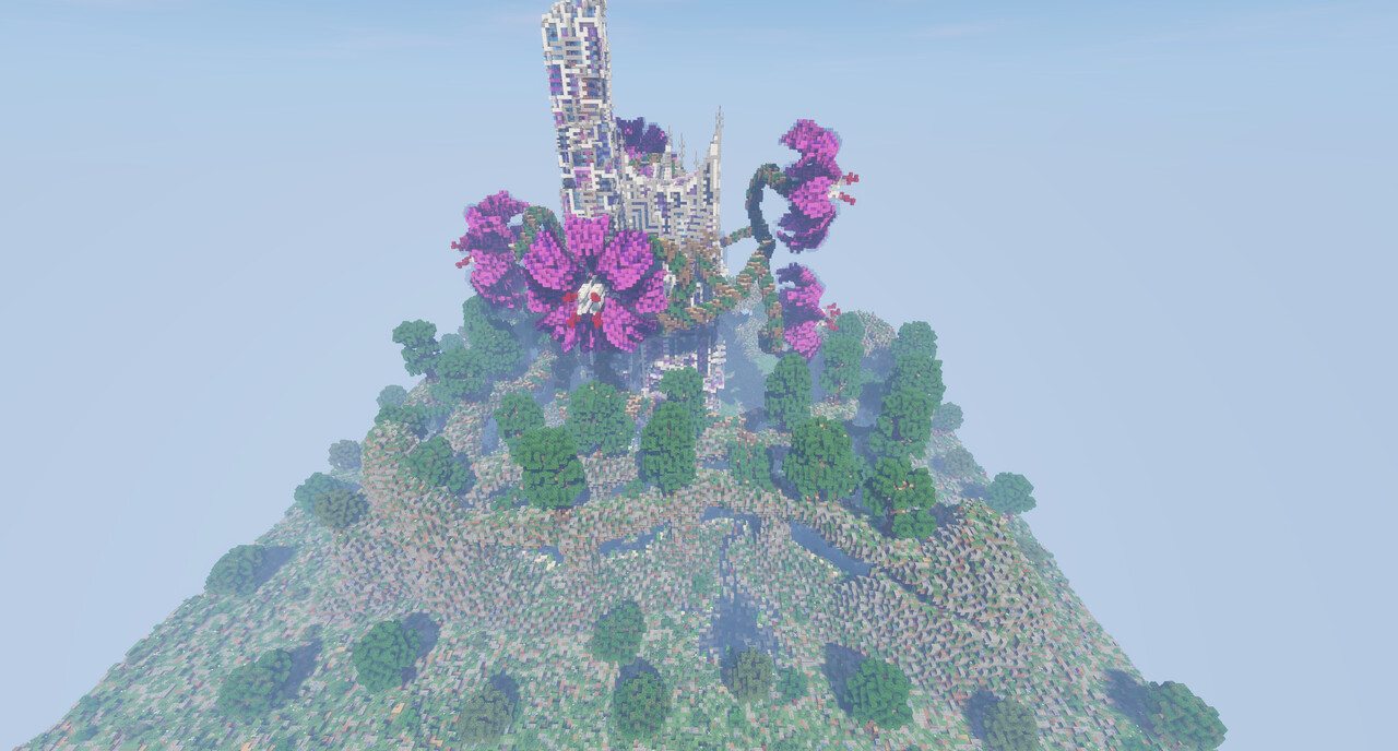 Green Metal Build Challenge Minecraft Map