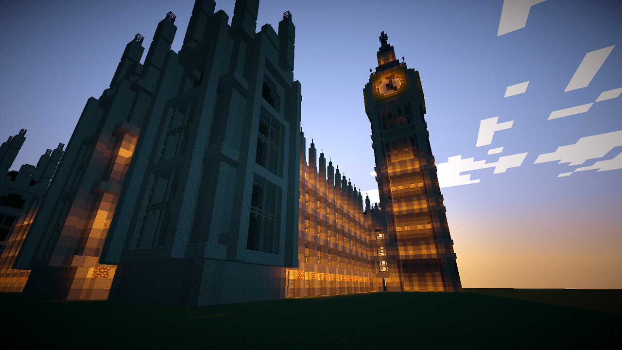 Palace of Westminster Minecraft Map