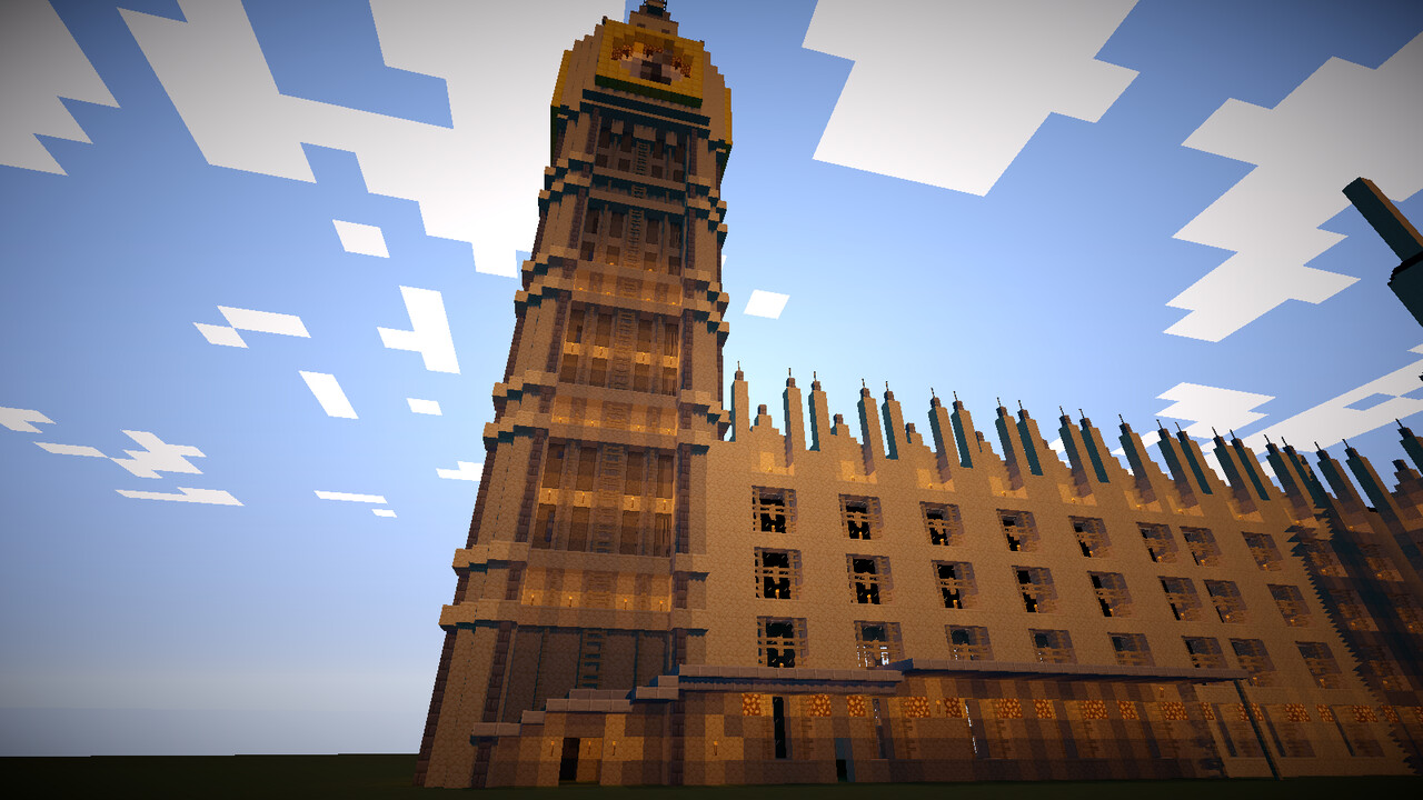 Palace of Westminster Minecraft Map