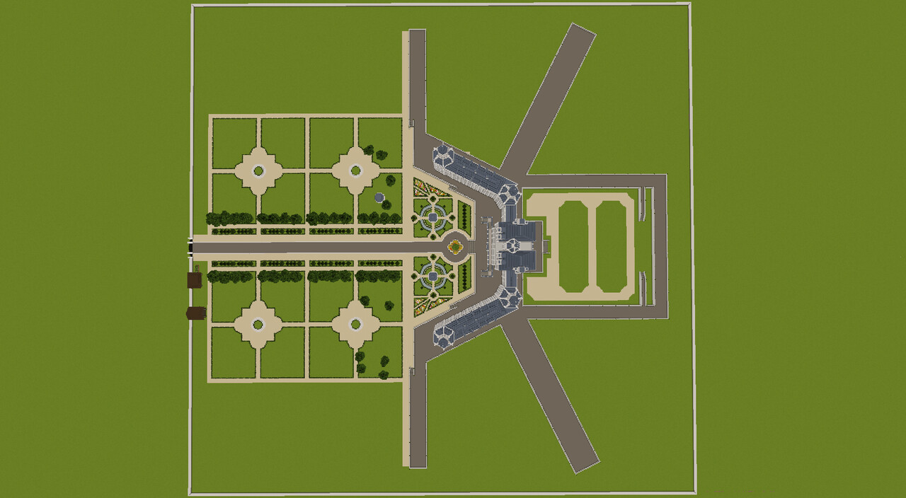 Roswaal mansion [Re:Zero] Minecraft Map