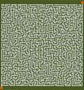 Maze | 100x100 | Fun | Medium [SCHEMATIC] Minecraft Map
