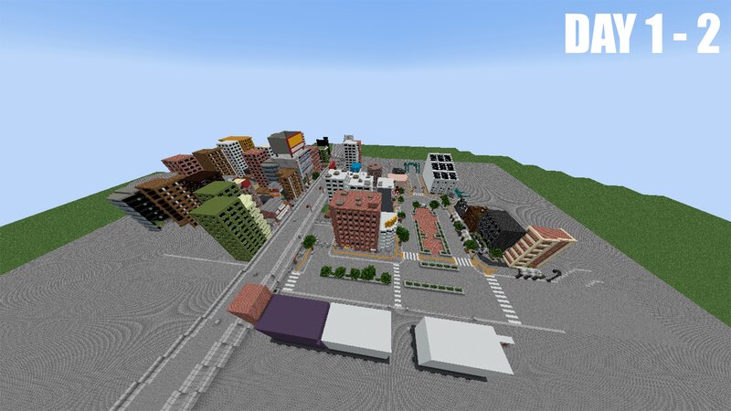 ONE PUNCH MAN MAP in 10 DAYS PROYECT by Jhkxda (Finished) Minecraft Map