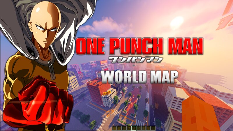 ONE PUNCH MAN MAP in 10 DAYS PROYECT by Jhkxda (Finished) Minecraft Map