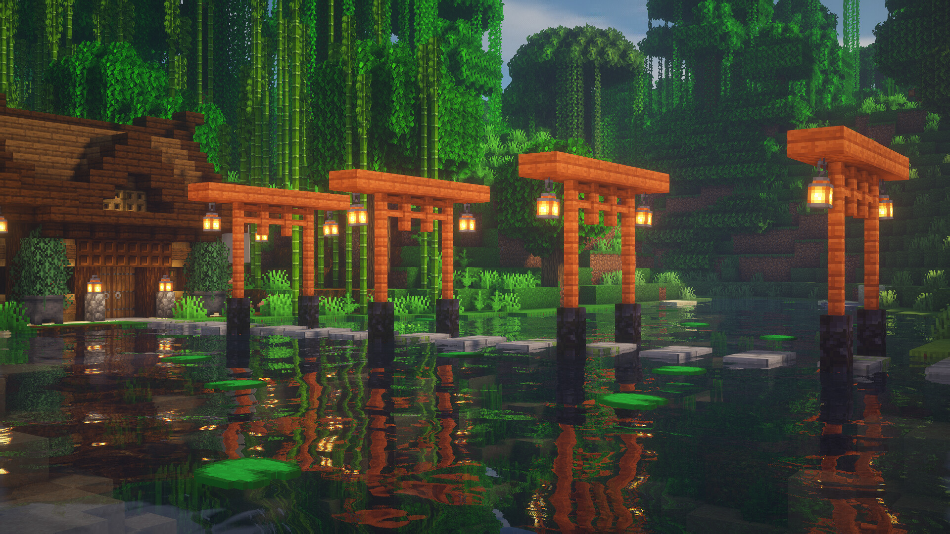 Small Japanese House Minecraft Map