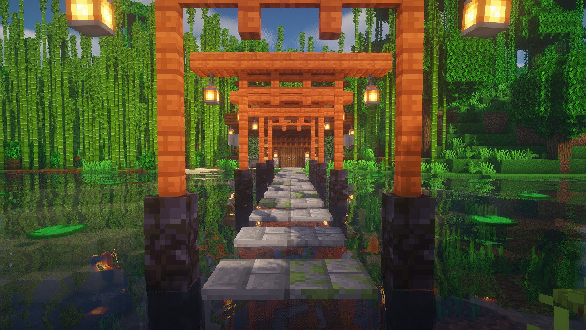 Small Japanese House Minecraft Map