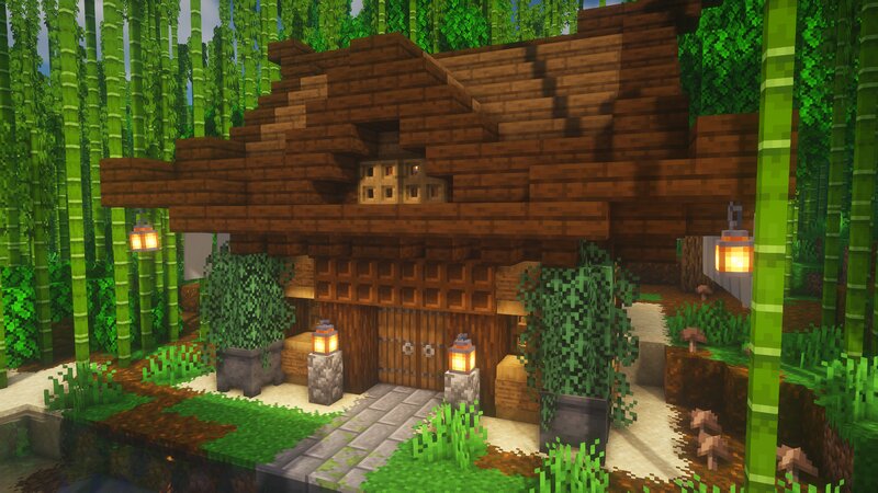 Small Japanese House Minecraft Map