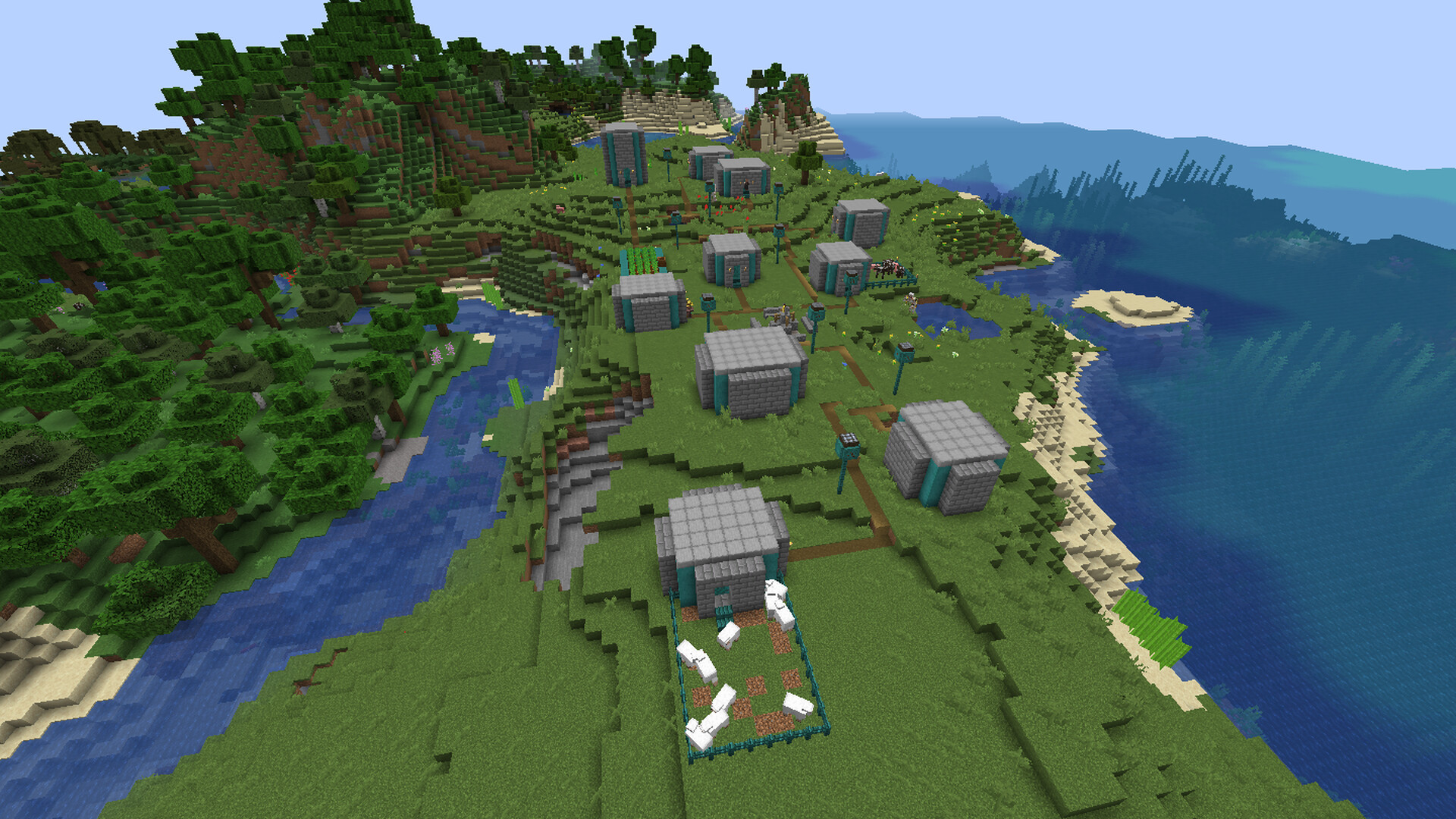 1.16 Custom Village Minecraft Map