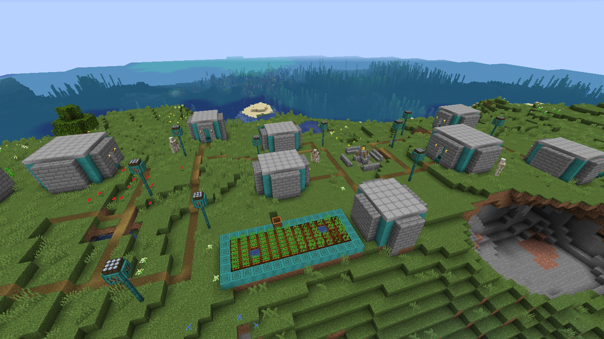 1.16 Custom Village Minecraft Map