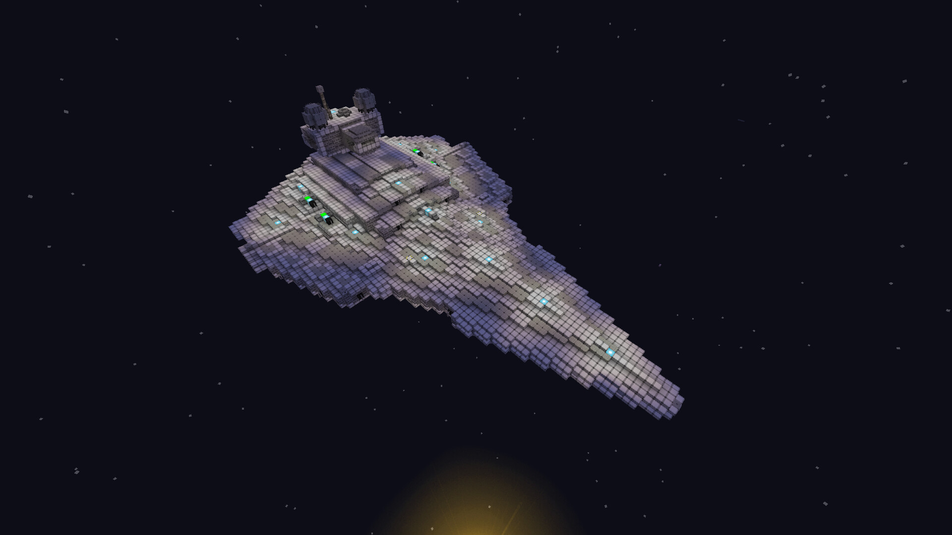 Star Wars - Victory II Class Star Destroyer Minecraft Map