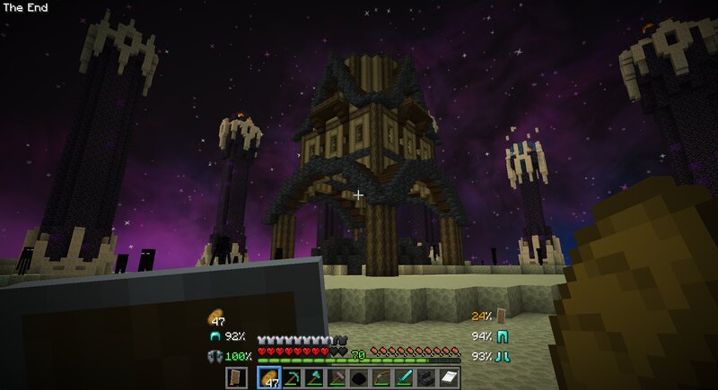 end base Minecraft Map