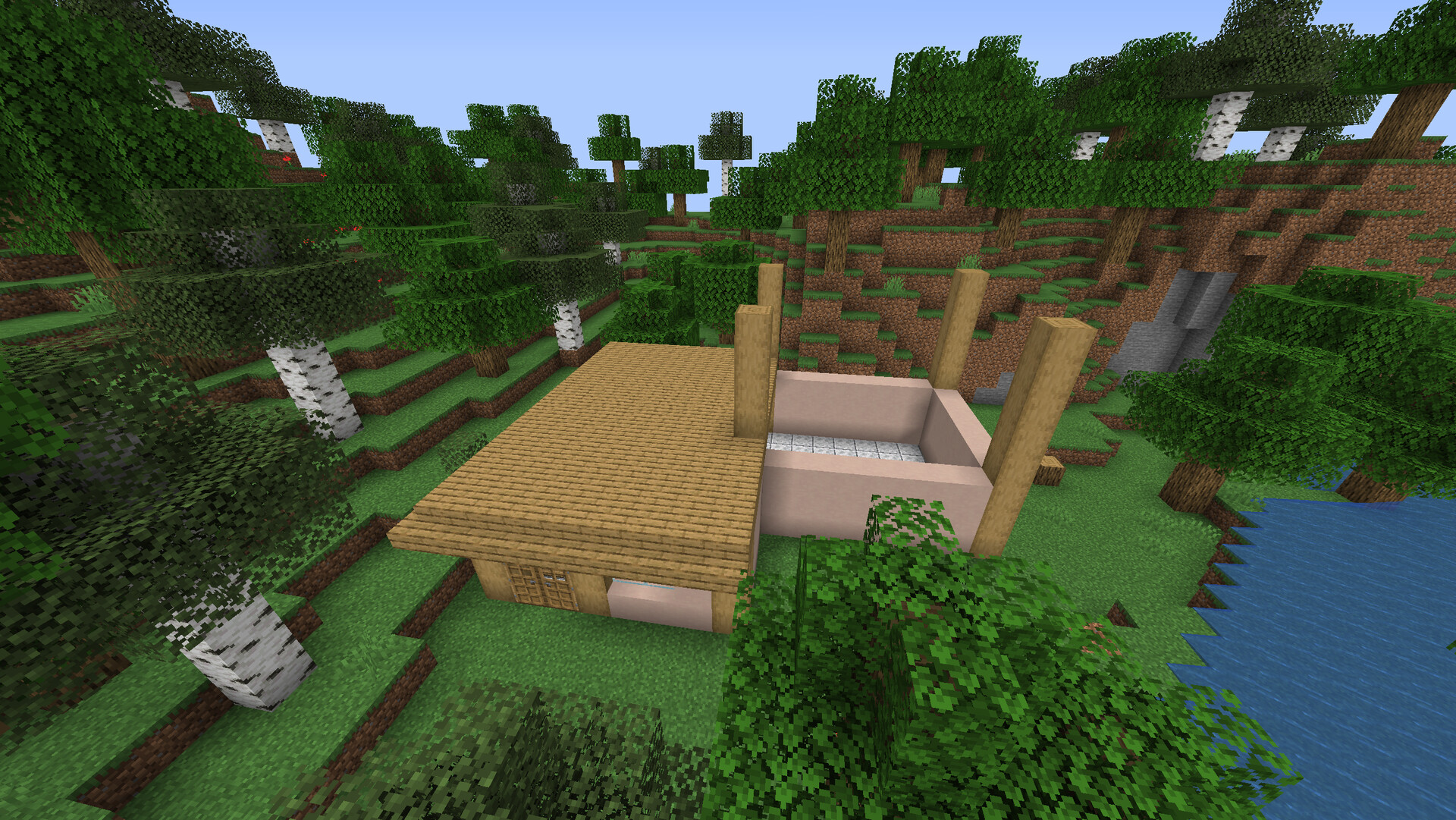 Self Building House Minecraft Map
