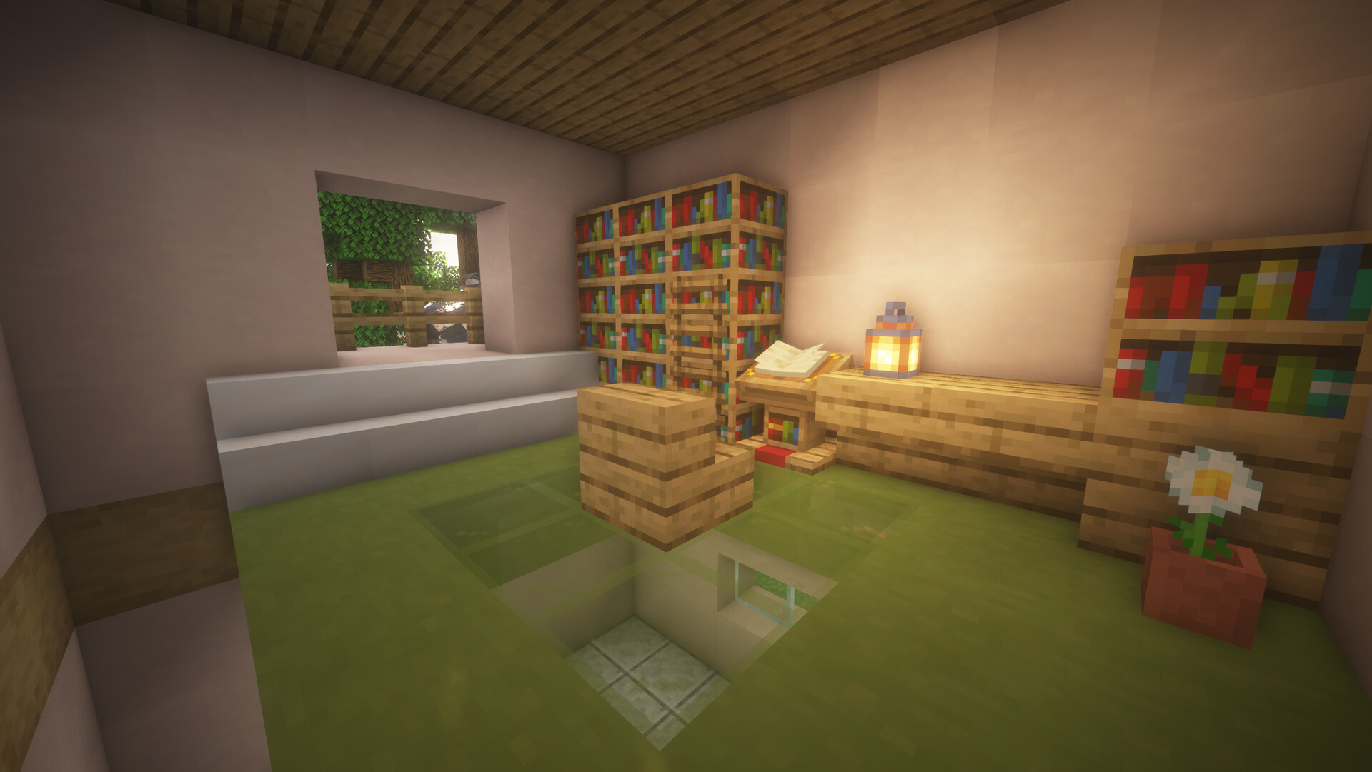 Self Building House Minecraft Map