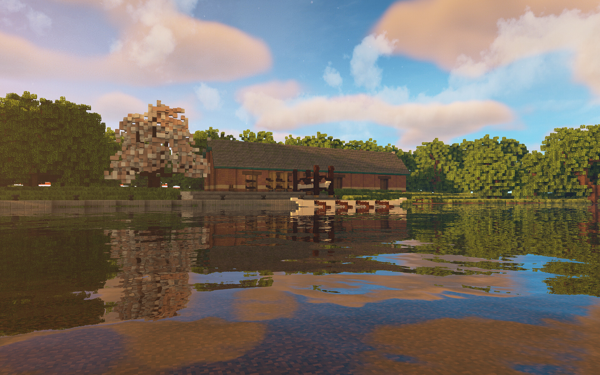 King's College Boathouse, Linford-upon-Avon Minecraft Map