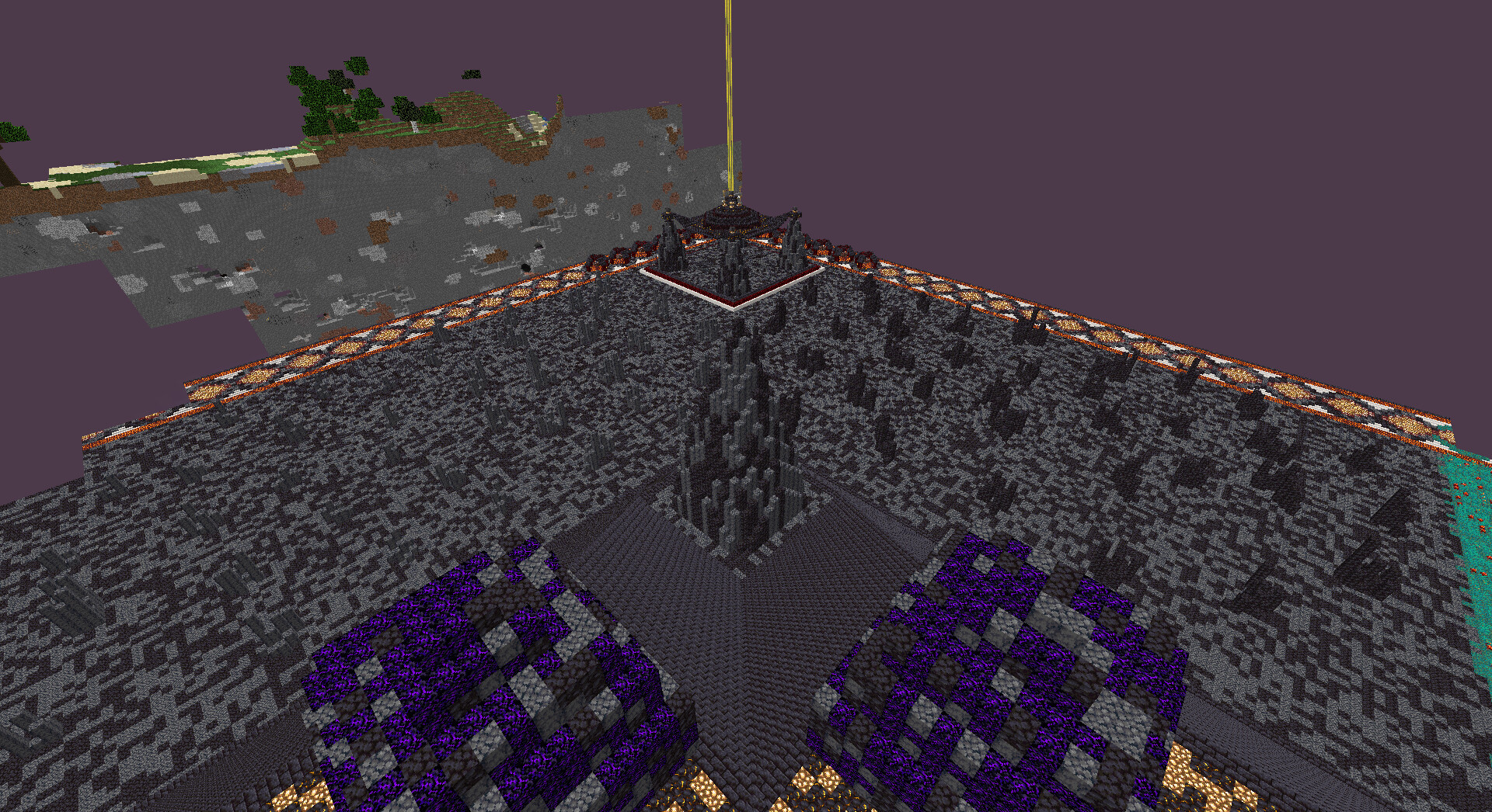 Coring the World Minecraft Map