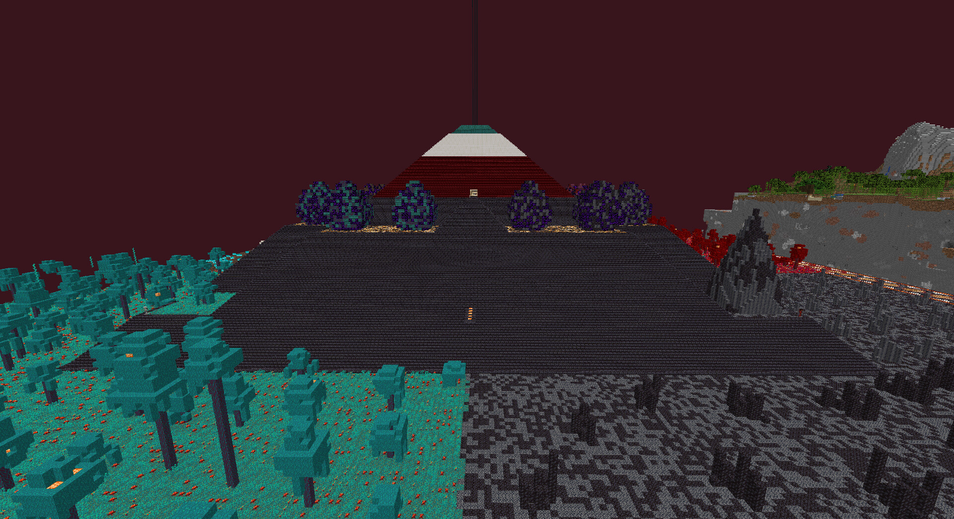 Coring the World Minecraft Map