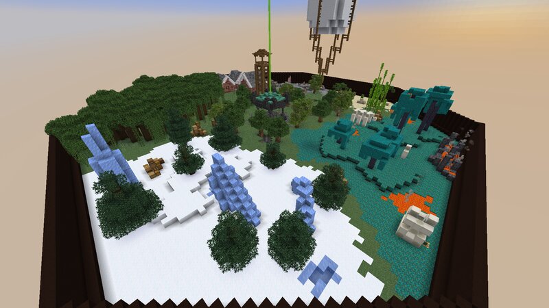 Elements PvP Battle Arena Minecraft Map