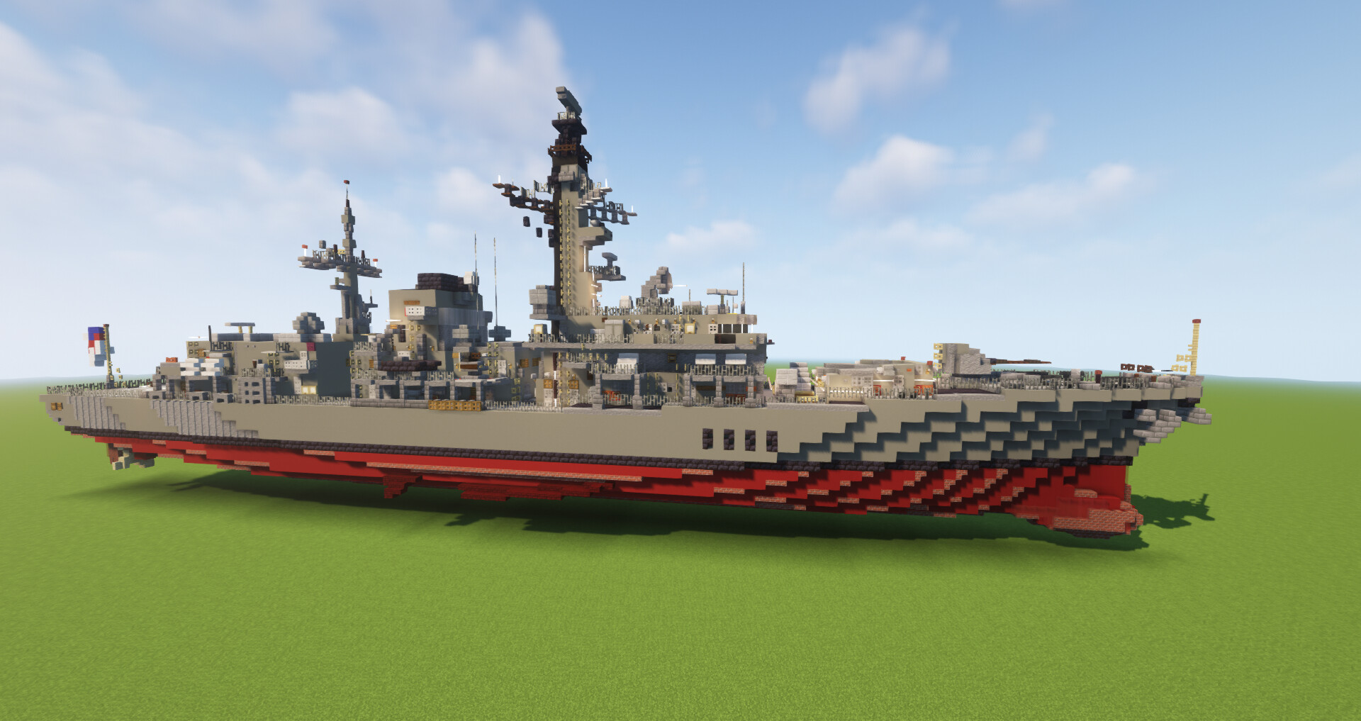 Type 23 Duke Class Frigate Minecraft Map