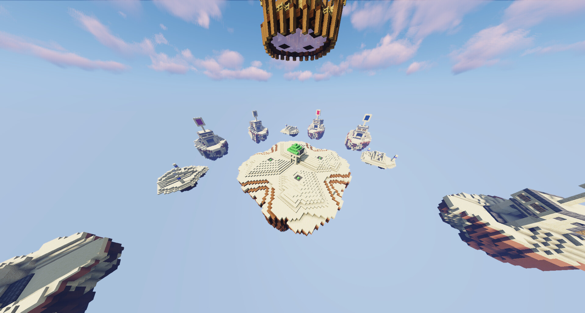 Bedwars New Map ancient_tower Minecraft Map