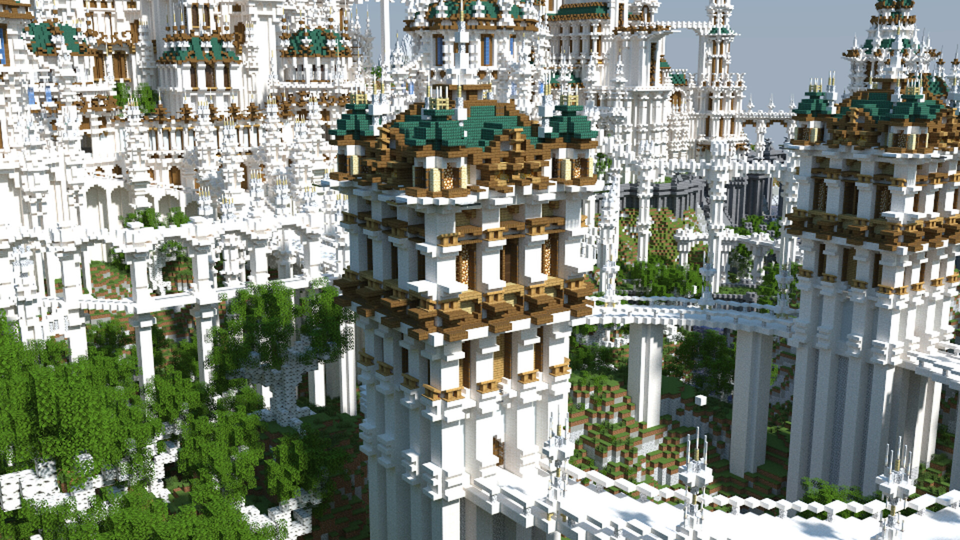 fantasy castle 21_01 Minecraft Map